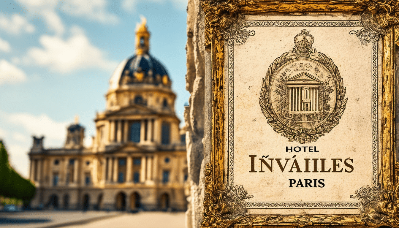 Plongée dans l'Histoire : Visitez l'Hôtel des Invalides