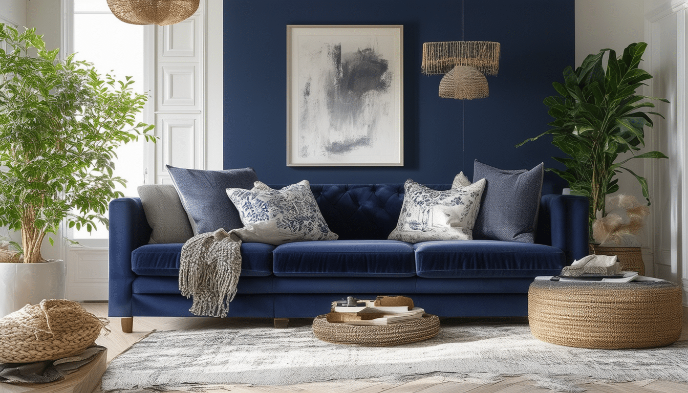 Accords Parfaits : Les Couleurs qui Subliment le Bleu Marine